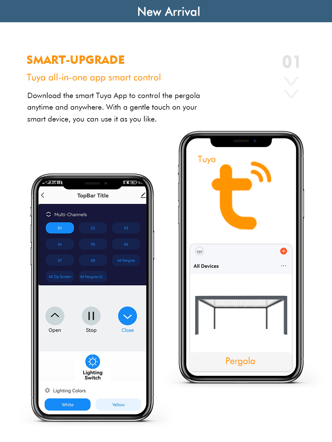 AlunoTec Heavy Duty Louver Roof Lightning Protection Bioclimatic Patio ...