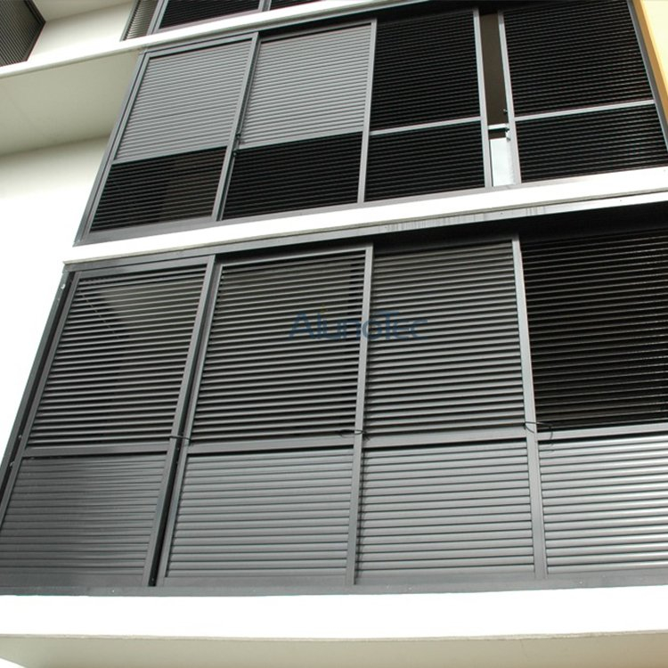Air ventilation Operable Aluminium Blade Louvre Shutter Window - Buy ...