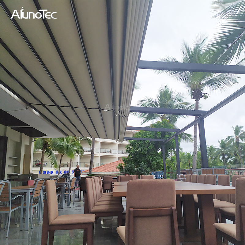 Best Selling Pefect Awning Motorized PVC Roof For Patio Shading - Buy ...