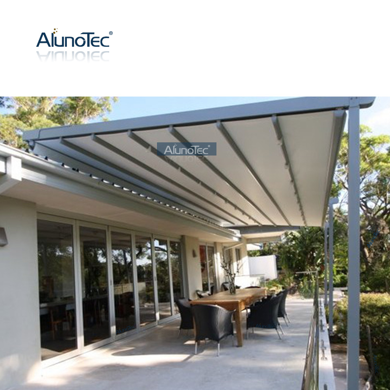Customize Foldable Aluminum Retractable Awnings with Sliding Roof - Buy ...
